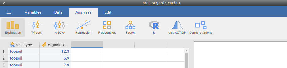 Chapter 8 Practical. Introduction to jamovi | Statistical Techniques ...