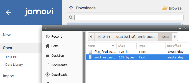 Chapter 8 Practical. Introduction to jamovi | Statistical Techniques ...